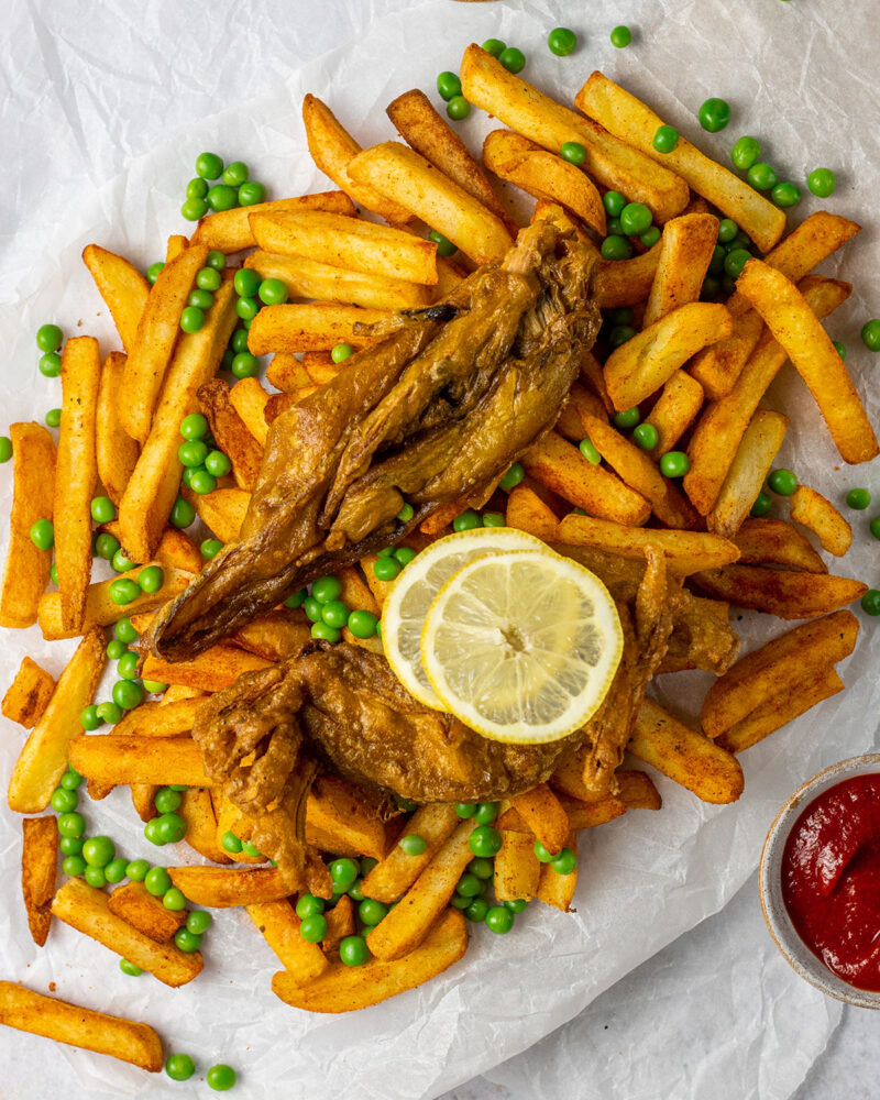 Banana Blossom Fish Recipe (Vegan) - Romy London UK | Vegan Recipes