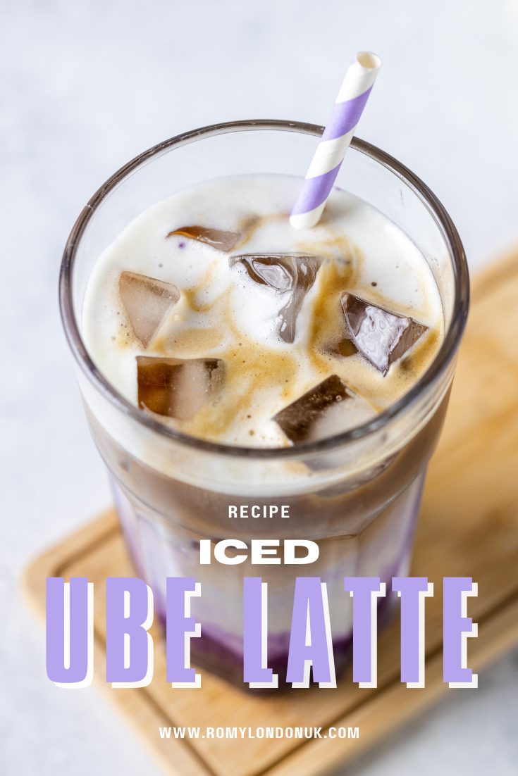 Ube Latte Recipe (Purple Yam Latte) - Romy London