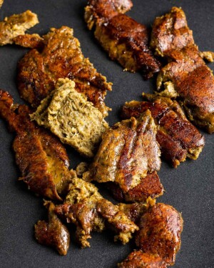 Vegan Gyros (Seitan Gyros Meat) - Romy London