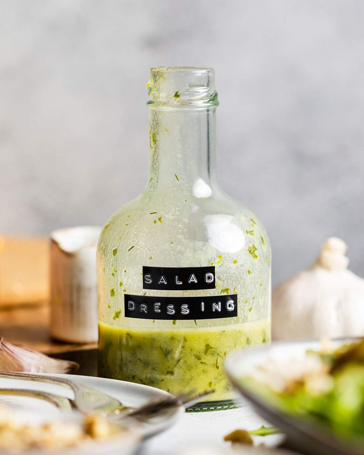 Oil-Free Salad Dressing (3 Ingredients & Vegan) - Romy London